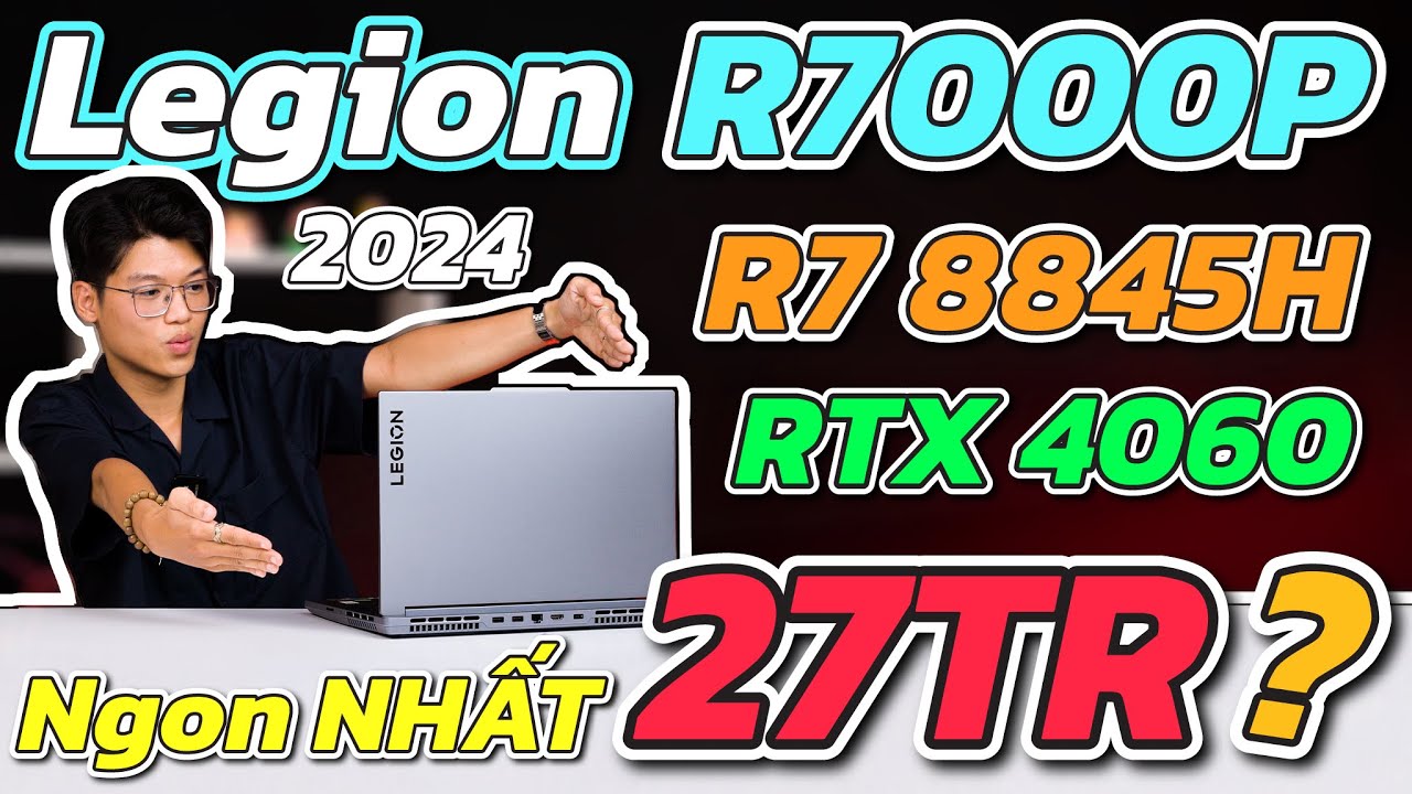 Legion R7000P 2024: Vẫn cực ĐÁNG MUA trong tầm giá! - Thế Giới Số 365 - Giá Rẻ Quanh Năm